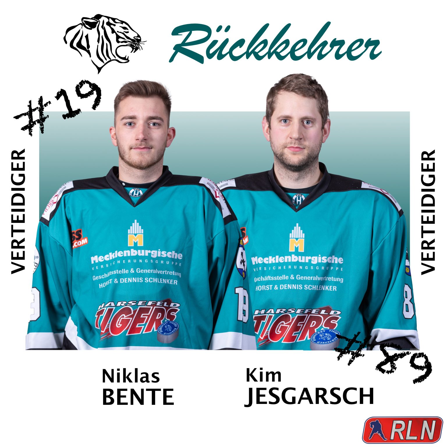 Zwei Rückkehrer in der Verteidigung - TuS Harsefeld Tigers